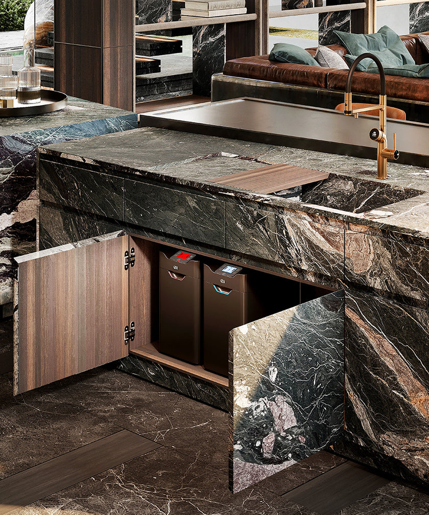 Gessi Vita - Custom luxury kitchen mixer - 60722 - Gessi EN